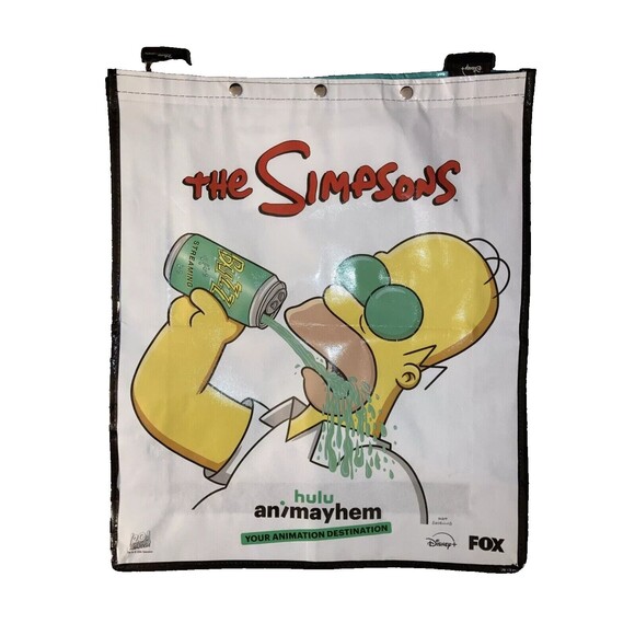 Bags | The Simpsons Homer Swag Bag Shoulder Oversized Backpack Sdcc 224 ...